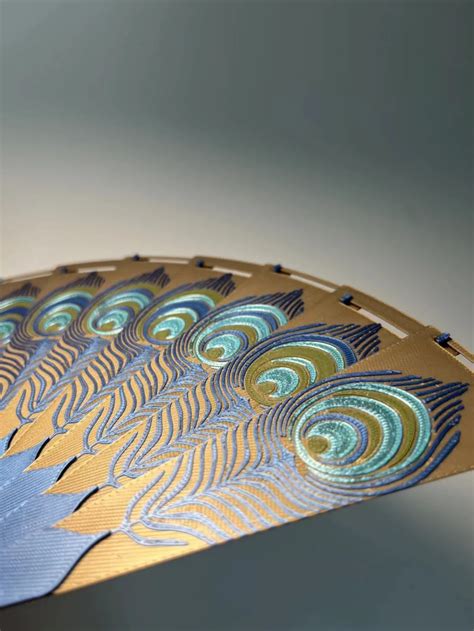 羽扇（feather Fan） Free 3d Print Model Makerworld