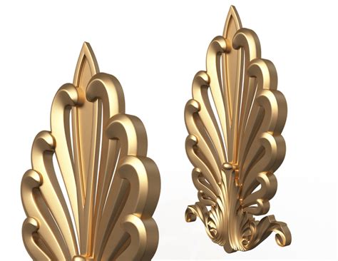 3d Printed Shell Carved Decoration By Xaqani Ahmadov Pinshape