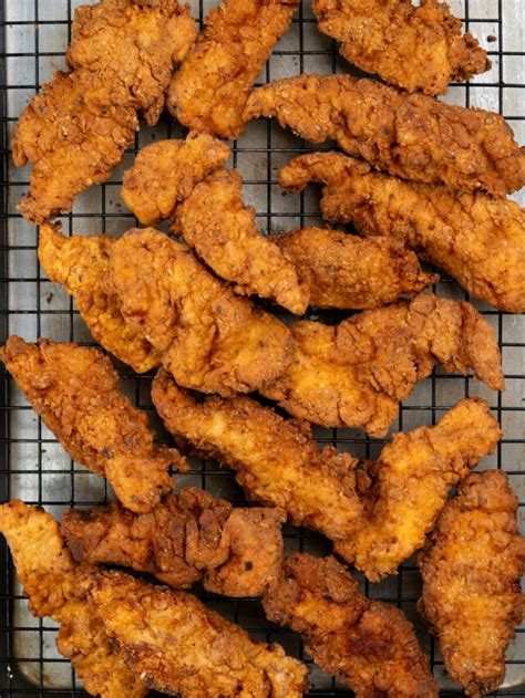 Crispy Fried Chicken Tenders The Flavours Of Kitchen
