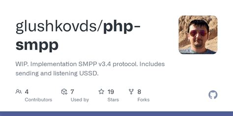 GitHub Glushkovds Php Smpp WIP Implementation SMPP V Protocol Includes Sending And