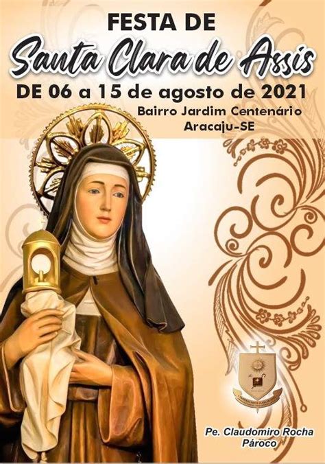 Paróquia Santa Clara De Assis Aracajú Horário De Missa