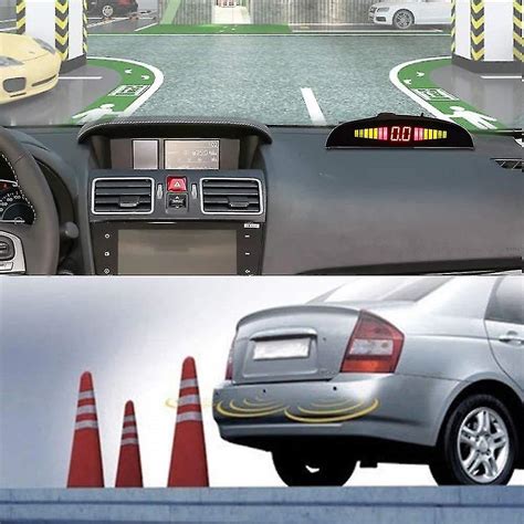 Parking Sensors Car Reversing Radar System 8 Reversing Sensor Kit