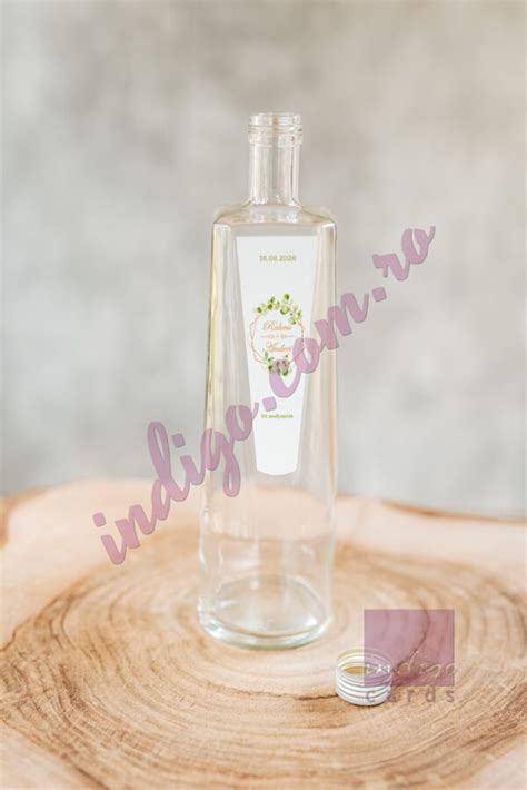 Sticla Marturie Sole 750 Ml Indigo