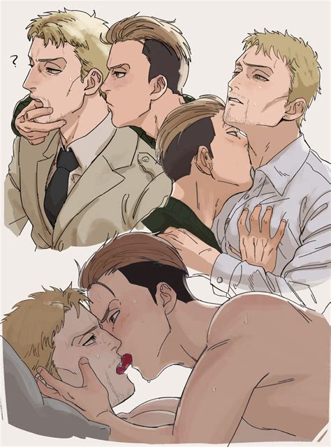 Reiner Braun And Porco Galliard Shingeki No Kyojin Drawn By Sssida3
