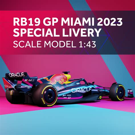 143 Rb19 Gp Miami 2023 Special Livery Winner