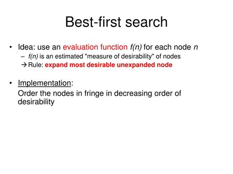 ppt problem solving informed search algorithms powerpoint