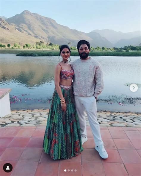 Allu Arjun Sneha Reddy Photo Shoot