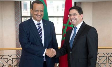إتصال هاتفي بين وزيري الخارجية المغربي و الموريتاني الصحراوي أنفو