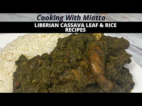Liberian Cassava Leaf “delicious” Fried Cassava Leaf Ibeethechef