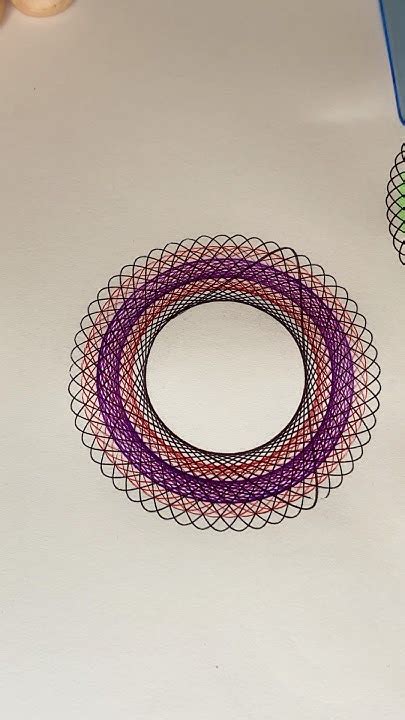 Spirograph Art 🤏 Shorts Spirograph Viral Trending Youtubeshorts