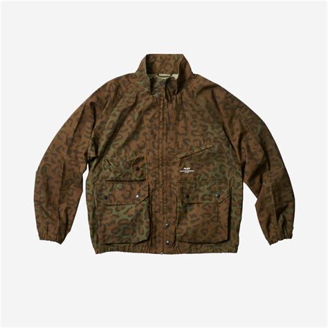 팔라스 X 엔지니어드 가먼츠 립스탑 워시드 트랙 자켓 치타 22fw Palace Kream