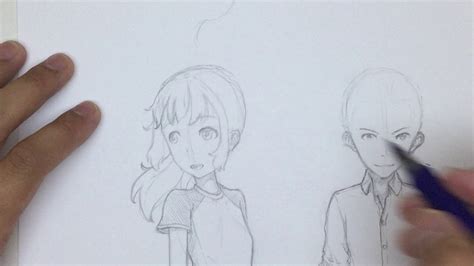 Blowing Hair Drawing