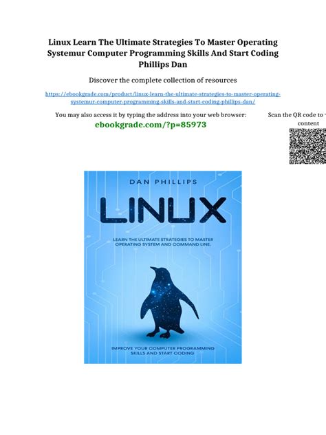 Linux Learn The Ultimate Strategies To Master Operating Systemur