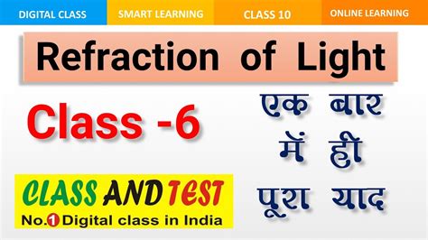 Refraction Of Light Class 10 L 06 CBSE ONLINE TUITION Absolute And Relative Refractive