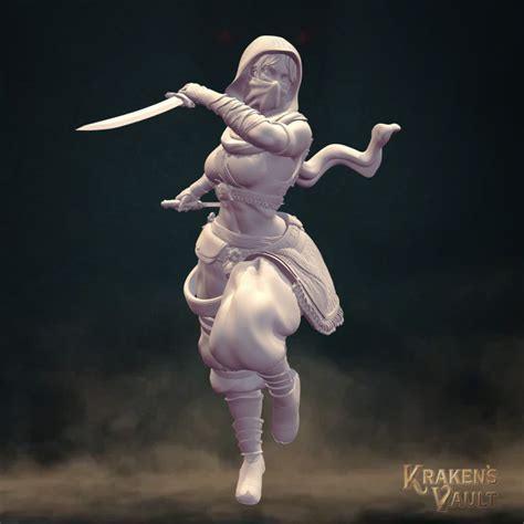 3d Printable Persian Assassin Stalker By Krakens Vault