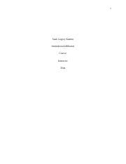 ASSIGMENT 1 Docx 1 Suuk Gegory Kantim Institutional Affiliation