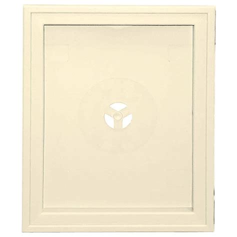 Builders Edge Large Recessed Mounting Block 020 Heritage Cream