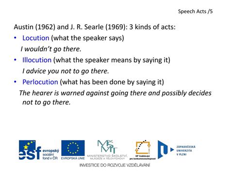 Ppt Speech Acts Powerpoint Presentation Free Download Id 3935415