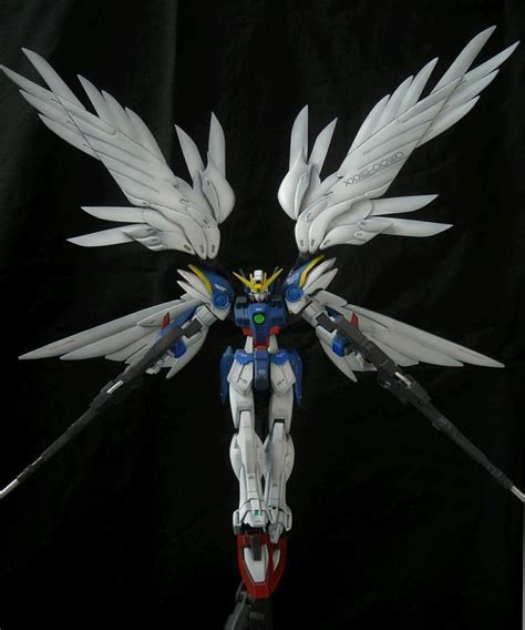Hg 1144 Wing Gundam Zero Custom Ew Customized Build Gundam Kits