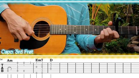 A Thousand Years Christina Perri Basic Fingerstyle Guitar Tabs