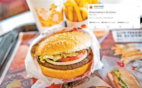 Burger King Campaña de la empresa por el 8M desata polémica en redes