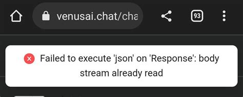 Failed To Execute Json On Response Rvenusaiofficial