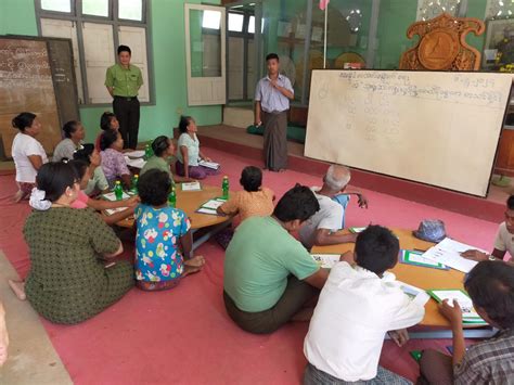 အခြေခံစာတတ်မြောက်ရေးစာသင်ဝိုင်းများ သင်ကြားနေမှုအား ကြည့်ရှုအားပေး Information And Public