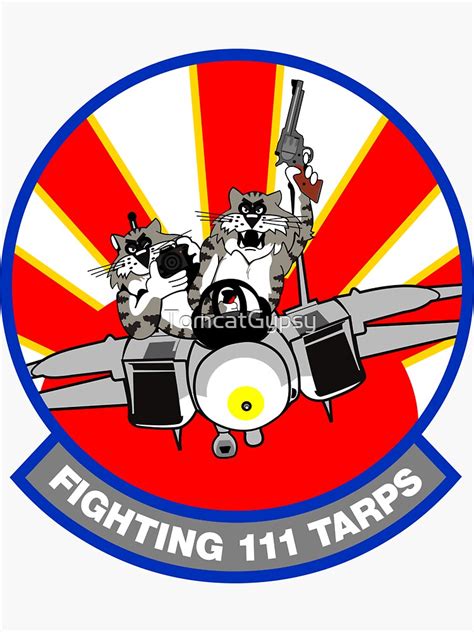 F 14 Tomcat Fighting 111 Tarps Clean Style Sticker For Sale By
