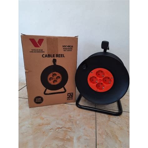 Jual Kabel Roll 25m Cable Reel Visicom Shopee Indonesia