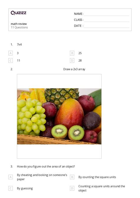 50 Addition And Counting On Worksheets For 4th Class On Quizizz Free