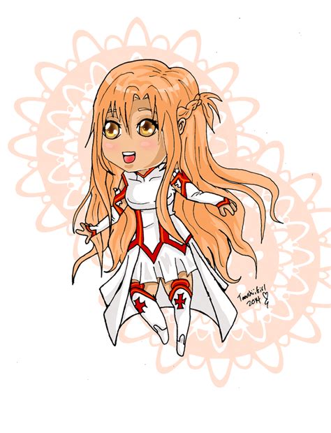 Chibi Asuna By Tanoshiigirl On Deviantart