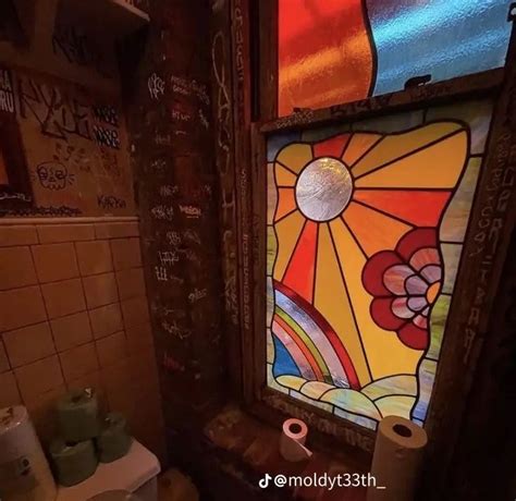 Stained Glass Bathroom Window Dream House Decor Dream Home Design