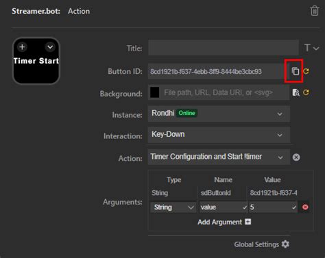 countdown timer in c approved streamer bot extensions