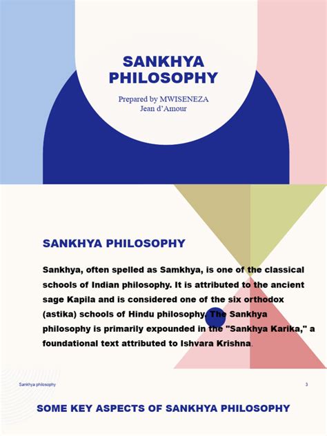 Sankhya Philosophy Presentation Pdf Yoga Moksha