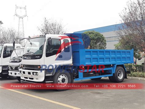 Hot Selling Isuzu Fvr Tons Tipper Lorry In China Powerstar Trucks