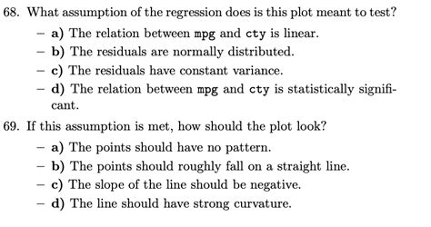 solved linear regression we wish to predict mpg on the