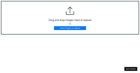 React Upload Gallery Codesandbox