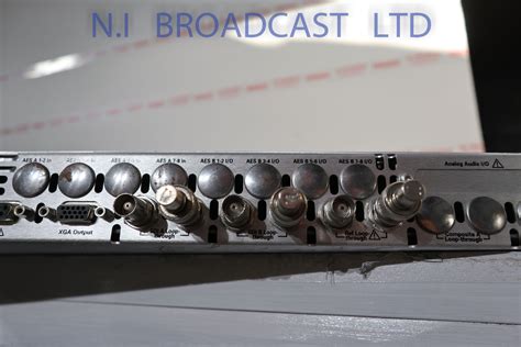 Tektronix Wvr610 Sdi Waveform Vectorscope Rasterizer N I Broadcast Ltd