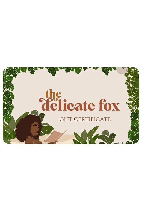 Products – The Delicate Fox
