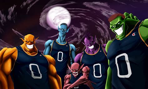 Melvin Maurel The Monstars Space Jam Fan Art