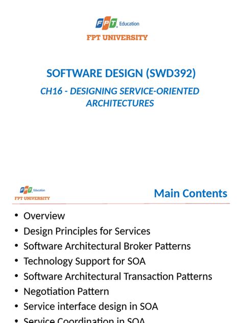 Ch16designing Service Oriented Architectures Pdf Web Service