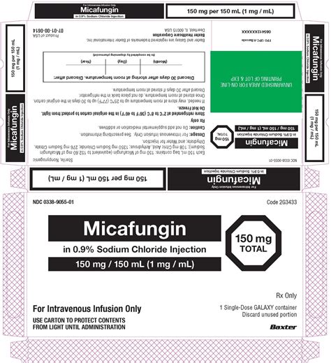 Micafungin Package Insert Prescribing Information