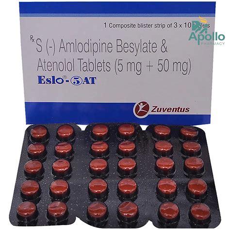 Eslo At 5mg Tablet Price Uses Side Effects Composition Apollo Pharmacy