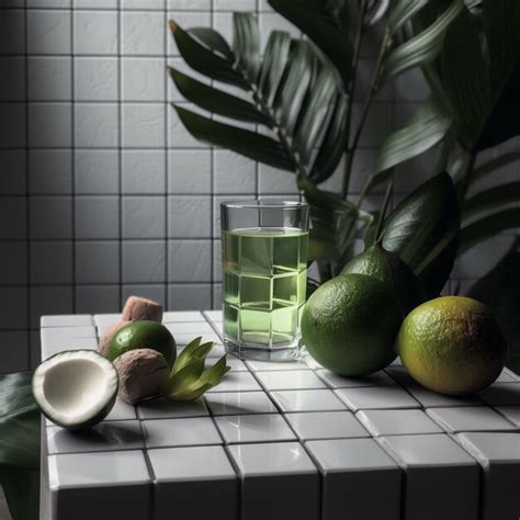 Premium Ai Image Summer Drink