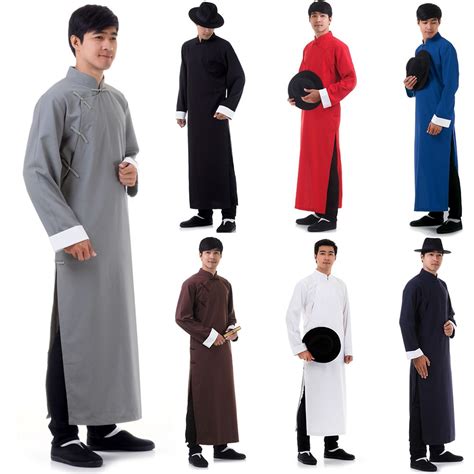 ชุดเจ้าพ่อเซี่ยงไฮ้ ชุดกังฟูยาวตรุษจีน Shopee Thailand
