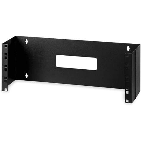 StarTech U Hinged Wall Mount Patch Panel Bracket Inch Deep Patch Panel Swing Rack For