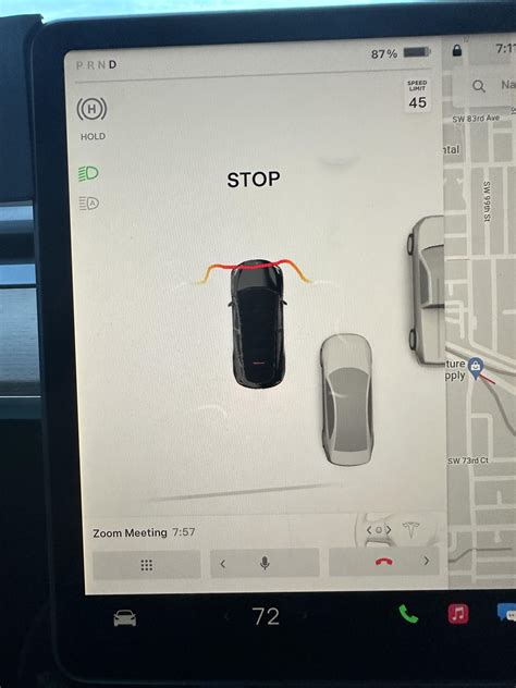 Tesla Sensor Issue R Teslamodely