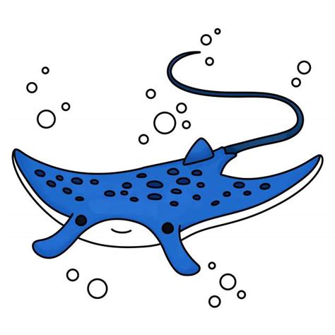 Manta Ray Drawing Drawing With Dawn