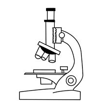 Microscopio Para Colorear Microscopio Para Dibujar Microscopio Para