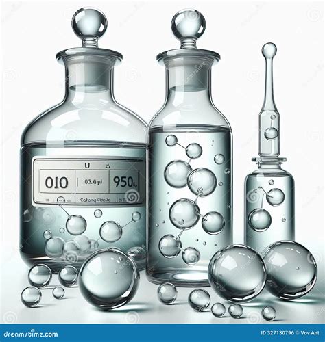 Diethyl Ether In Glass Chemical In The Laboratory And Industry Royalty